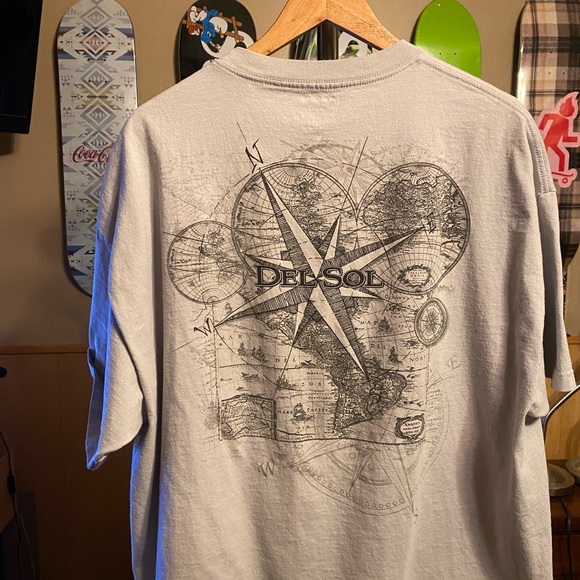 del sol | Shirts | Lake Tahoe Del Sol Compass | Poshmark